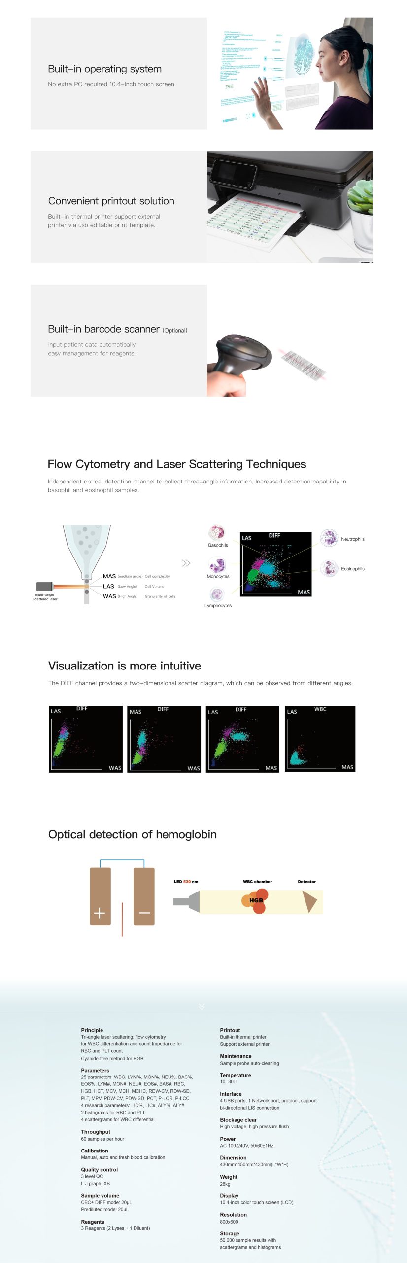 HEMIA 5D 5-Part Differential Analyzer – Sicurobio Engineering