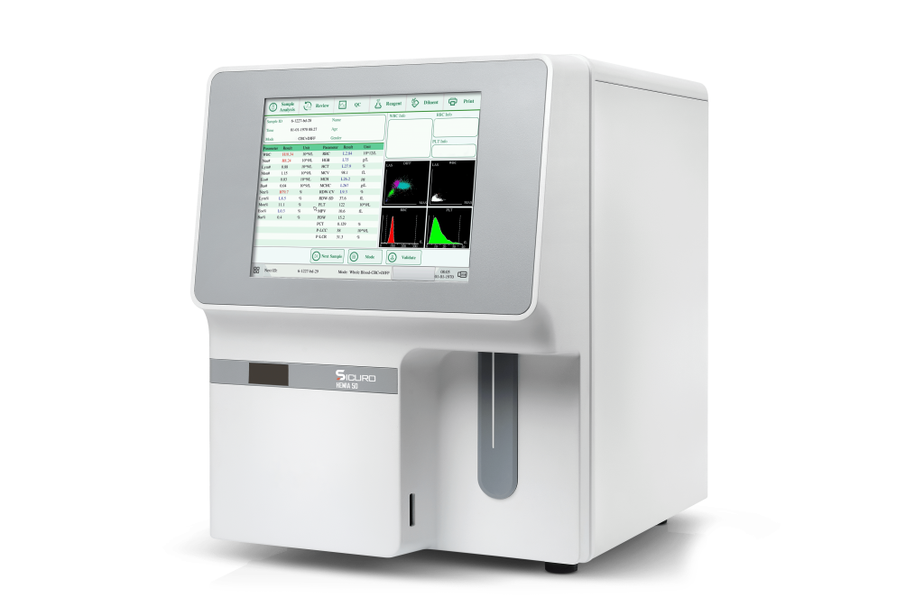 HEMIA 5D 5-Part Differential Analyzer – Sicurobio Engineering